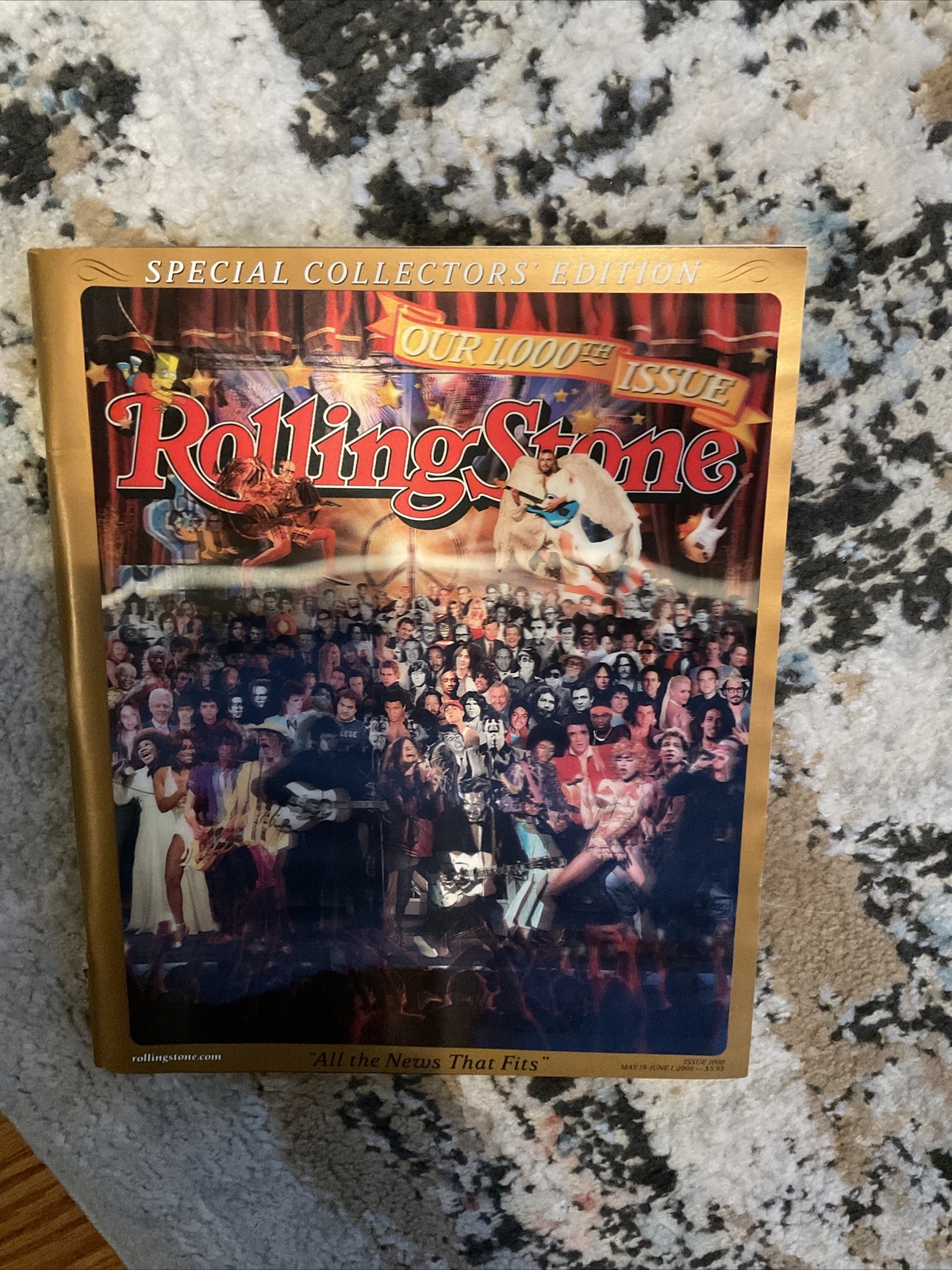 Rolling Stone 1000th Issue Special Collectors Edition 3D Covers (May ...