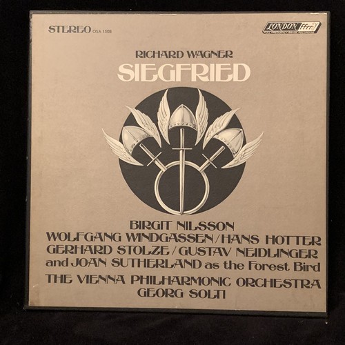 WAGNER Siegfried - GEORG SOLTI, Vienna - LONDON OSA 1508 ST 5LP DG 11 o ...
