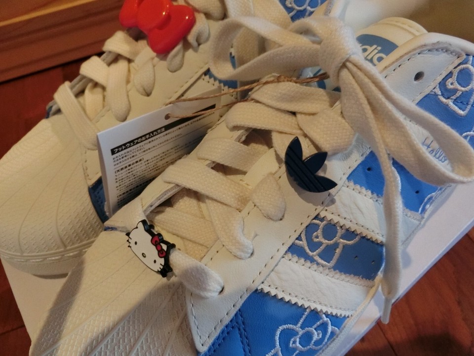 Adidas originals Superstar XLG Hello Kitty IG4477 women Shoes (unisex ...