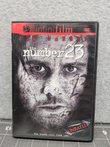 The Number 23 DVD Movie Unrated Infinifilm Edition Jim Carrey ...