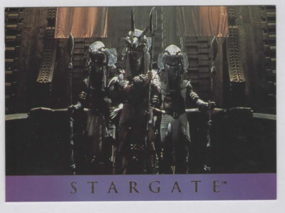 Stargate Movie Pharaoh's Guards AS-5 Insert Card 1994 NEW/UNCIRCULATED ...