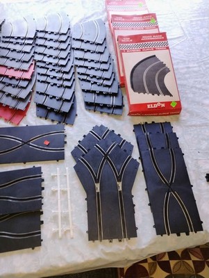 Eldon Vintage Slot Car Racing Set | eBay