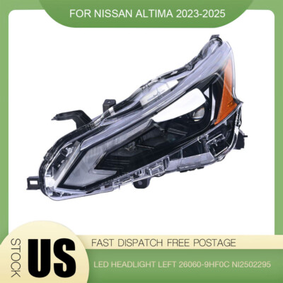 LH Full LED Projector Headlamp Assembly For Nissan Altima 2023-2025 ...