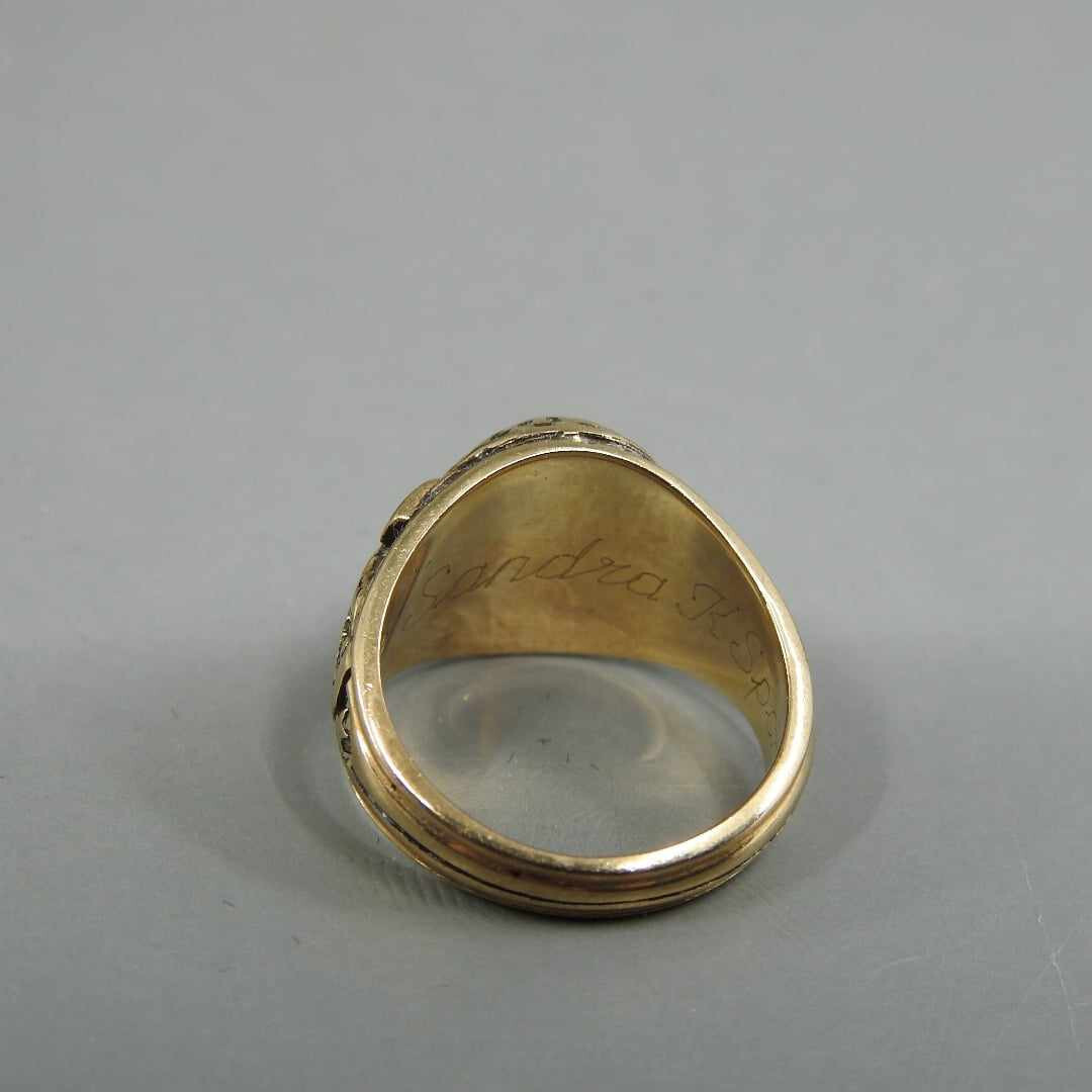 Jostens 10K Gold High School Class Ring 1982 Rutledge… - Gem