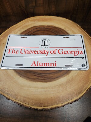 The University Of Georgia Bulldogs Alumni Vanity License Plate Wall ...