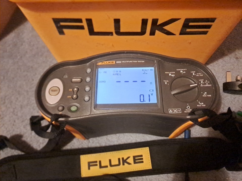 Fluke 1662 Multifunction Installation Tester F6277 | eBay