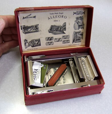 Allegro Standard #2508286 Model L Swiss Razor Blade Strop Sharpener in ...