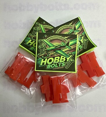 Hobby Bolts Servo Extension Lead Safety Lock (red), Qty:3 Packs RC ...