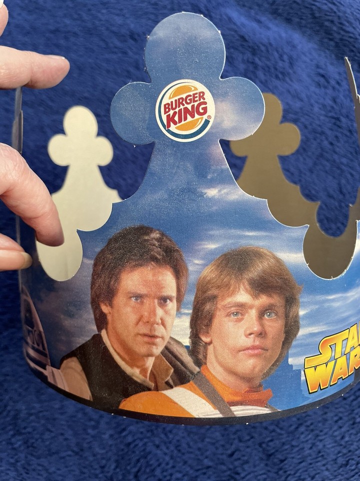 Star Wars Burger King Crown | eBay