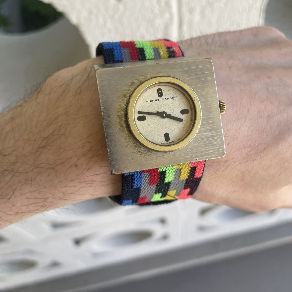 Pierre Cardin Jaeger Watch Pc110 1971 Espace JLC Vintage Retro Space ...