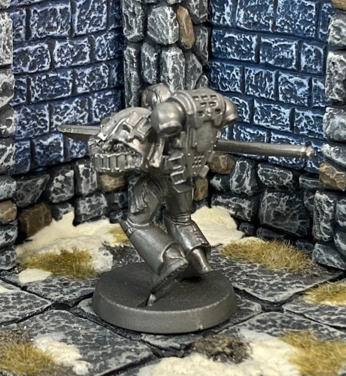 40K Space Marine GREY KNIGHT #4 FORCE HALBERD power armor kill team GW ...