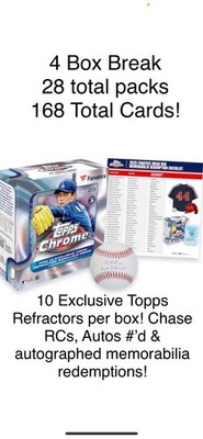 CINCINNATI REDS 2025 Topps Chrome Baseball Fanatics Exclusive Box Break ...