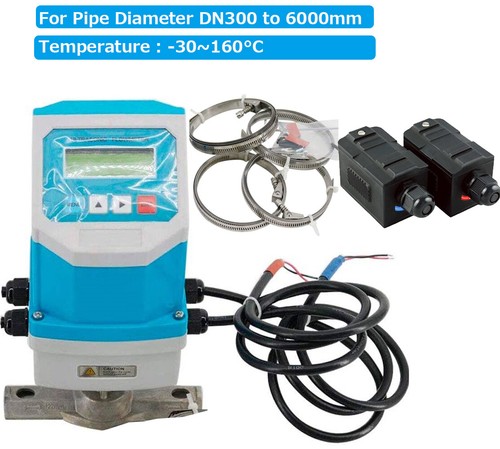 Ultrasonic Flow Meter with TL-1-HT High Temp Transducer DN300-6000mm ...