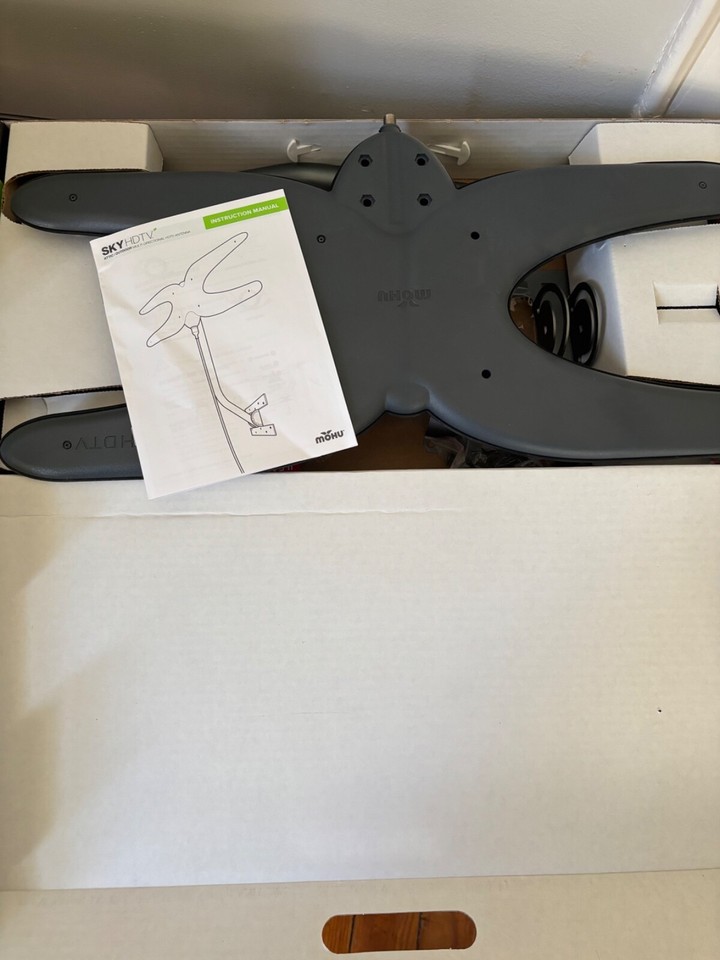 Sky hdtv Attic Outdoor Multi-Directional 4K HDTV Antenna up to 60 Mile ...