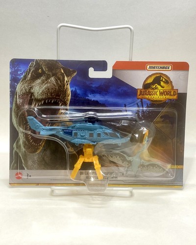 Jurassic World Dominion Quetzal-Copter Matchbox Transporter Dino Figure ...