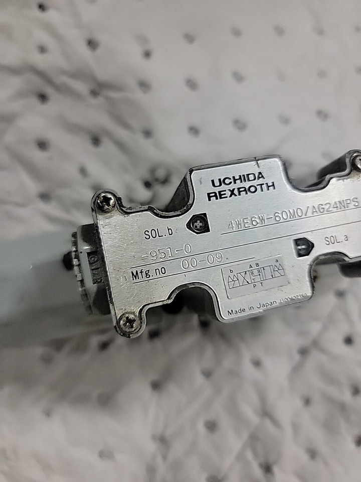 UCHIDA REXROTH 4WE6W-60M0/AG24NPS-951-0 DIRECTIONAL VALVE | eBay