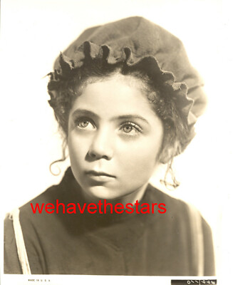 Vintage Sybil Jason CHILD STAR '39 LITTLE PRINCESS Publicity Portrait ...