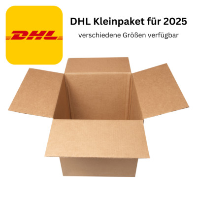 DHL Kleinpaket Versandkarton Kartonage Kartons | Höhe 8cm ...