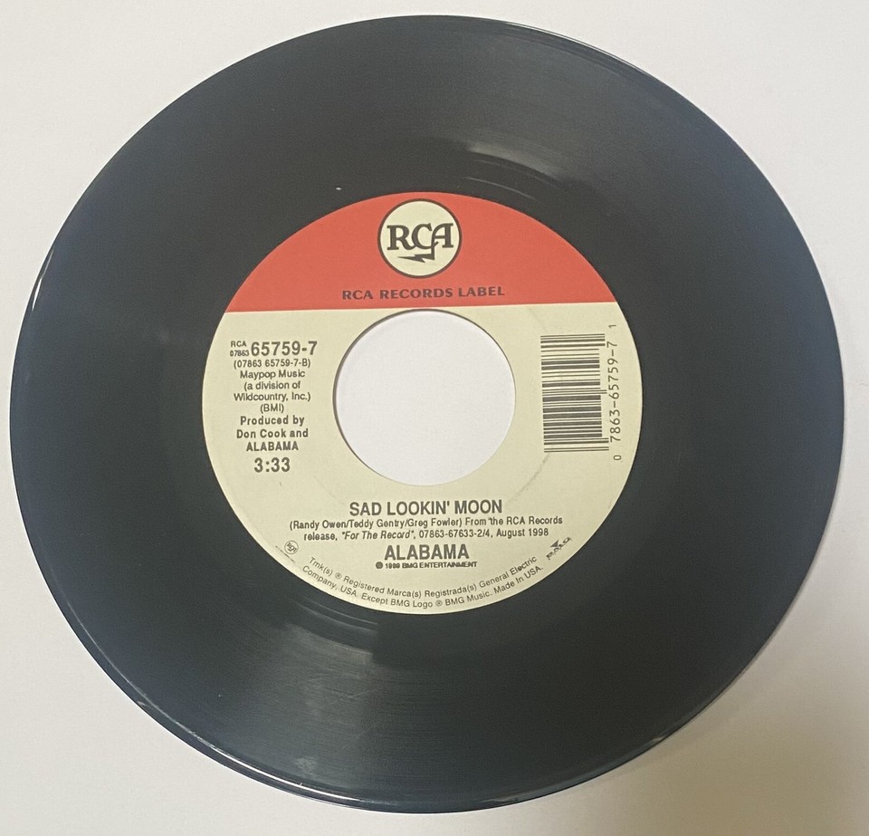 Alabama “ God Must Have Spent A Little More Time On You / Sad Lookin ...