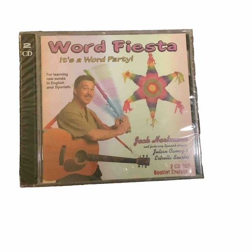 Word Fiesta: It's a Word Party! by Jack Hartmann (CD, 2 Discs, Hop 2 It ...