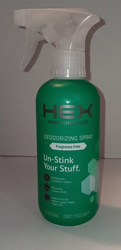 HEX Performance Deodorizing Spray, Fragrance Free , 12Oz . | eBay