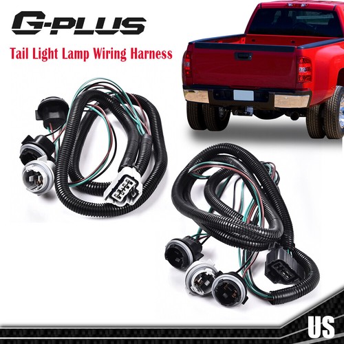 Fit For Chevy Silverado Pickup Truck Tail Light Lamp Wiring Harness LH ...
