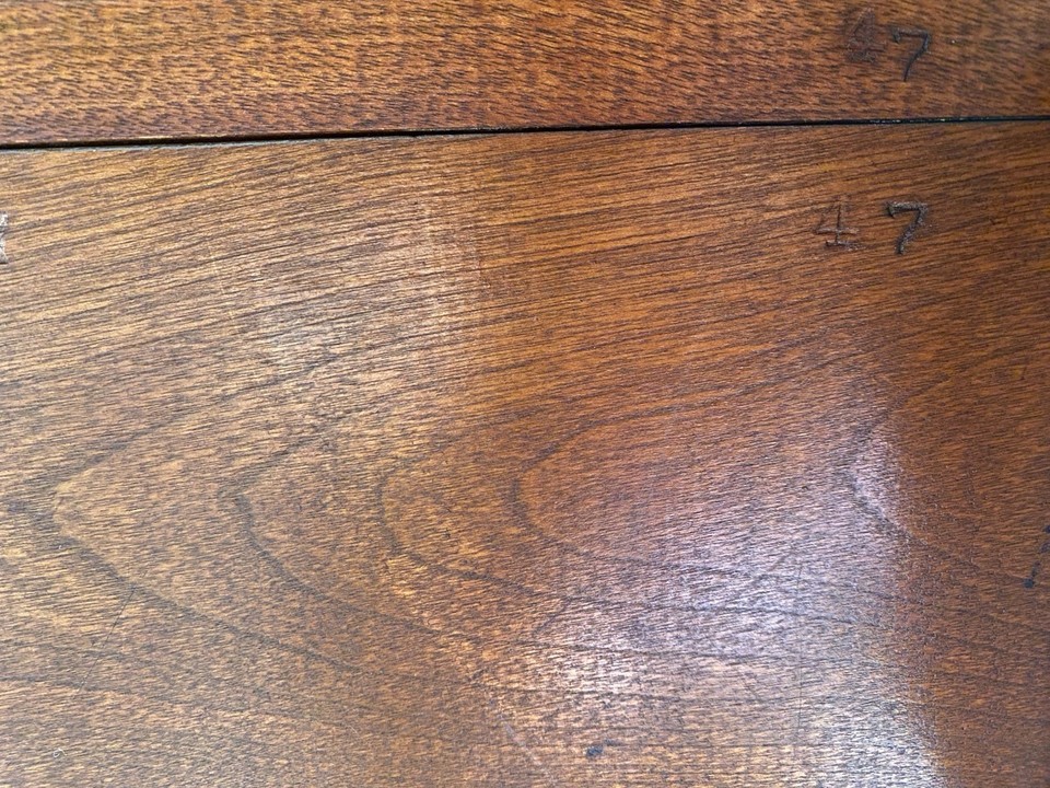 Vintage Sprague & Carleton Cobbler’s Table with Drop Leaf - Extremely ...