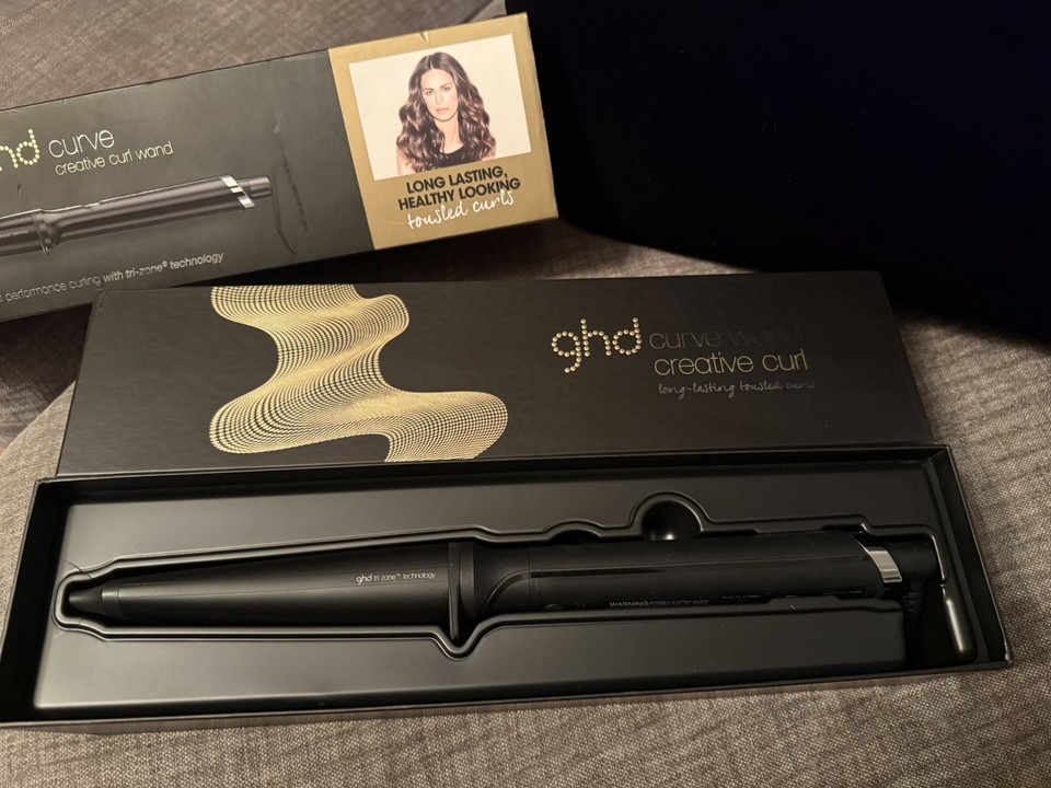 ghd Curve Creative Curl Wand, round 1" to 1/2” barrel | eBay