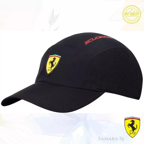 Premium Scuderia Ferrari Caps. Unisex. Black ORIGINAL - FREE SHIPPING ...