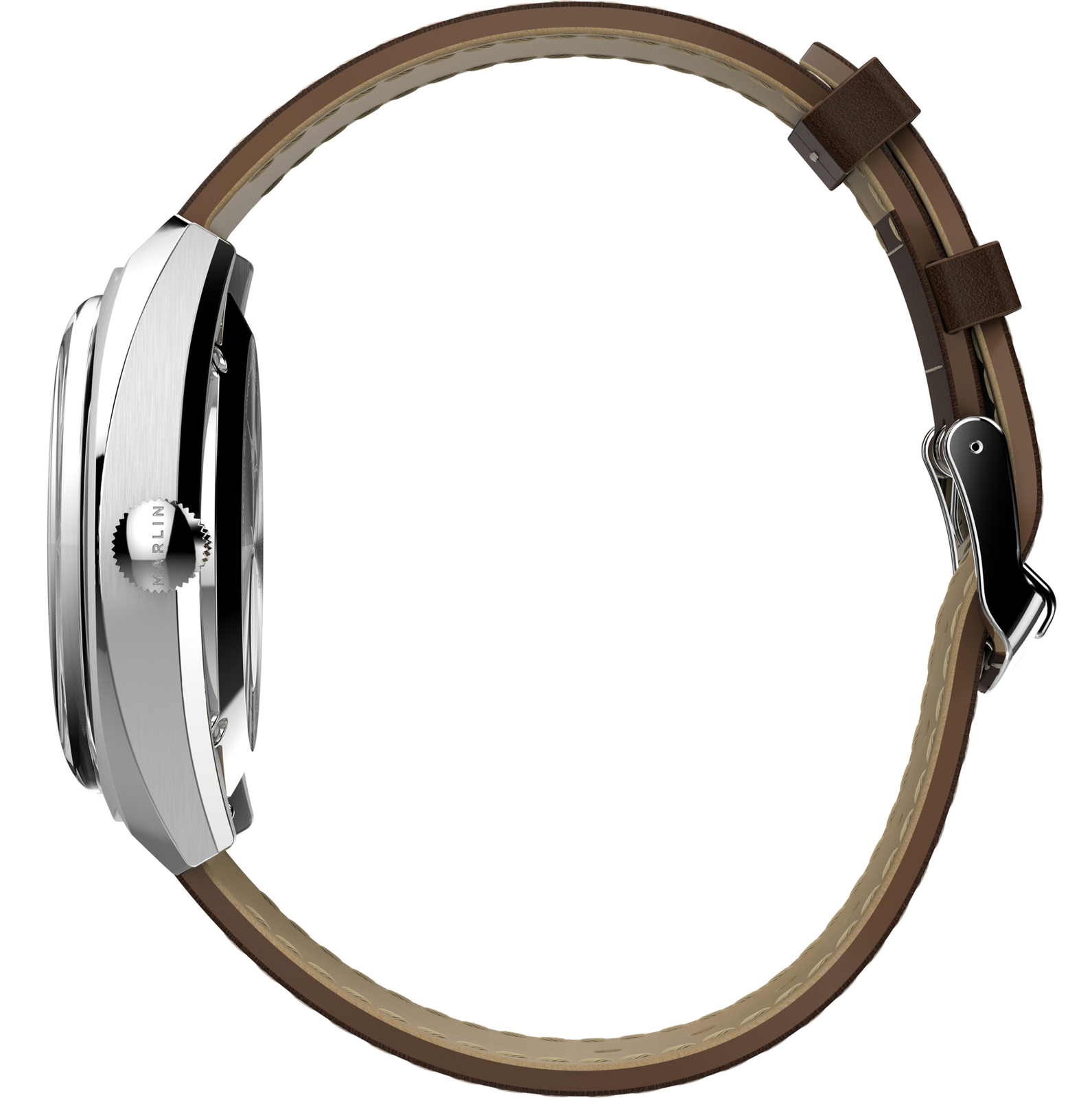 Timex Brown Mens Multi Dial Watch Marlin Sub-dial Automatic TW2V62000 ...