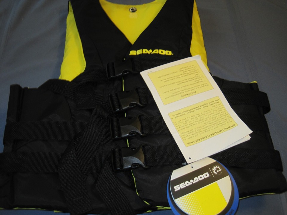Sea-Doo Men's 2TG/2XL Motion Life Vest (PFD) Chest size 49-53 inch | eBay