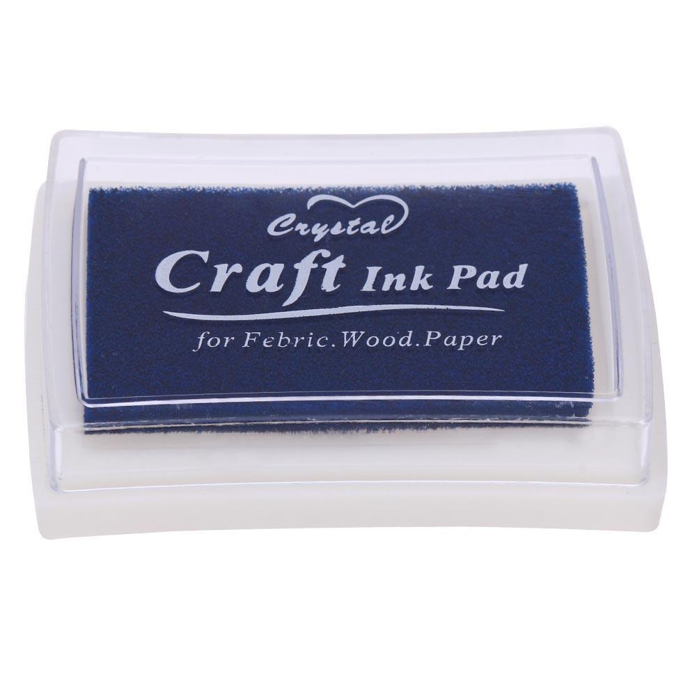Inkpad DIY Home Stamp Ink Pad Scrapbooking Printing Stationery(Dark ...