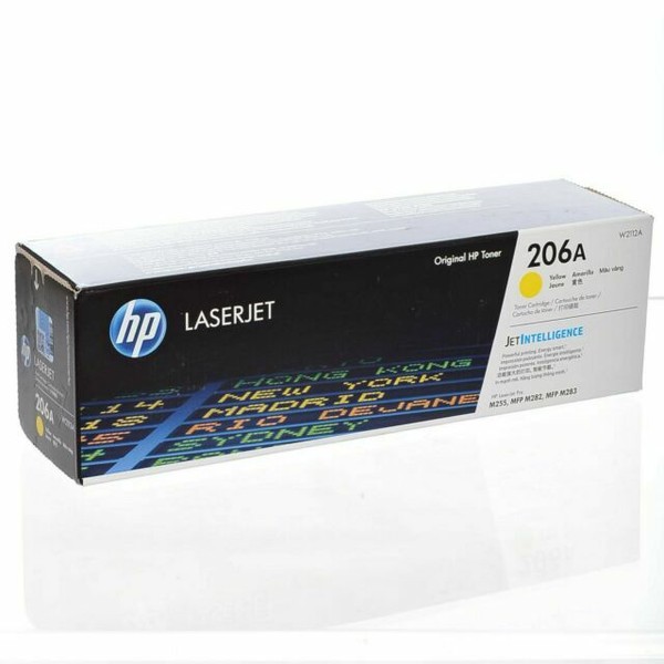 HP 206A LaserJet Toner Cartridge - Yellow (W2112A) for sale online | eBay