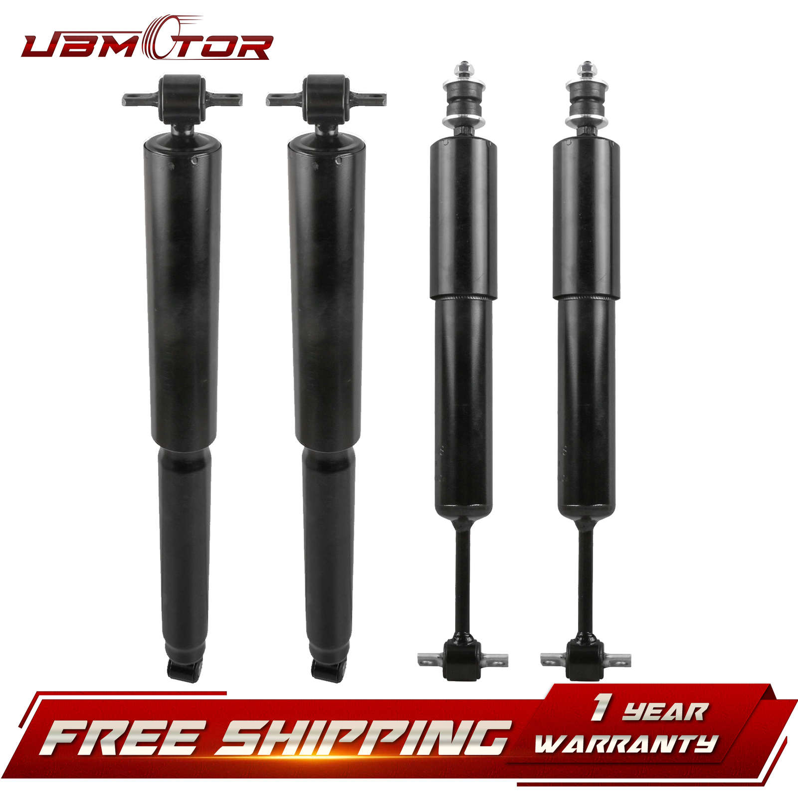 4PCS Front+Rear Gas Shocks Absorbers ASSY For Ford Explorer Mercury ...
