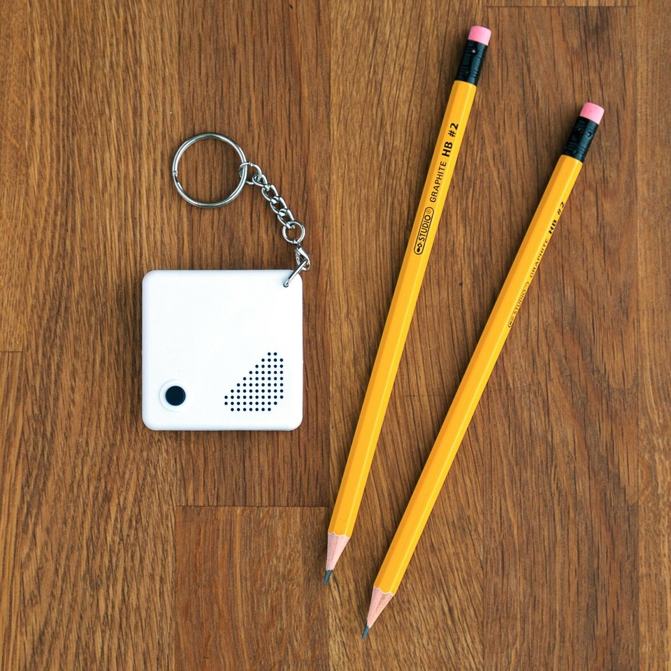 Talking Clock Keychain for Blind - Clear North American English Voice ...