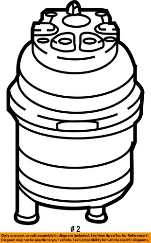 Mercedes MERCEDES-BENZ OEM G63 AMG Power Steering-Reservoir Tank 6384600083