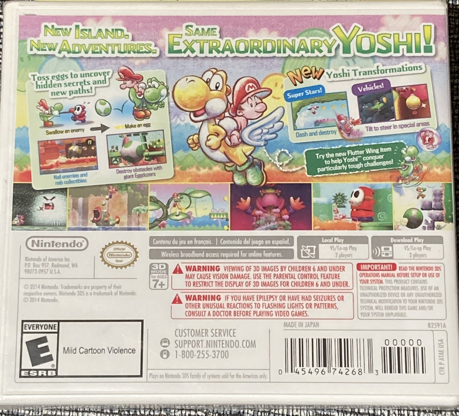 Yoshi's New Island (Nintendo 3DS, 2014) for sale online | eBay