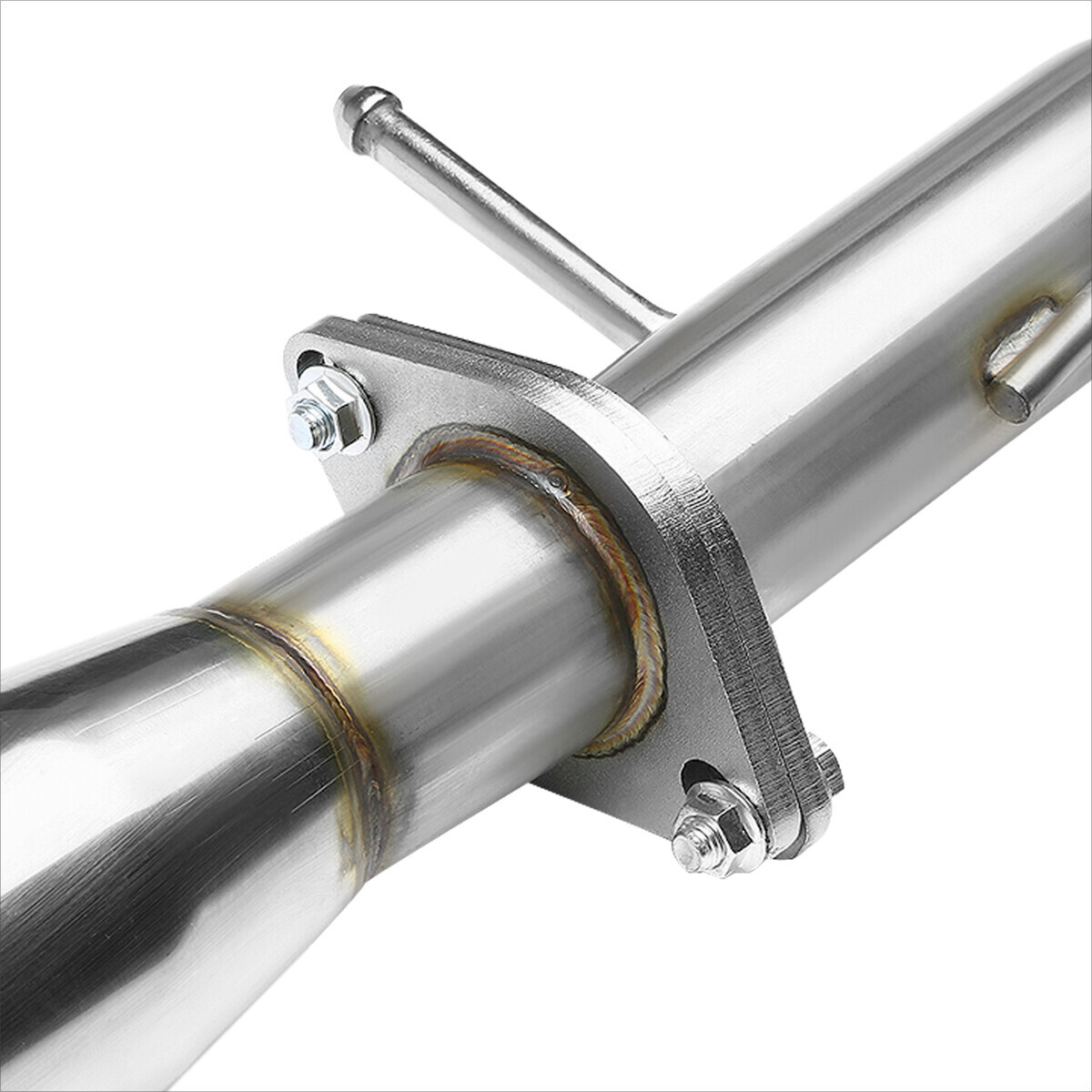 FOR 01-05 ALTEZZA IS 300 2JZ XE10 4"ROLLED TIP MUFFLER CATBACK EXHAUST ...