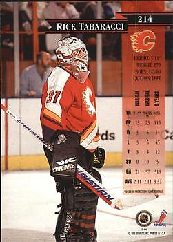 1995 Donruss #214 Rick Tabaracci Calgary Flames | eBay