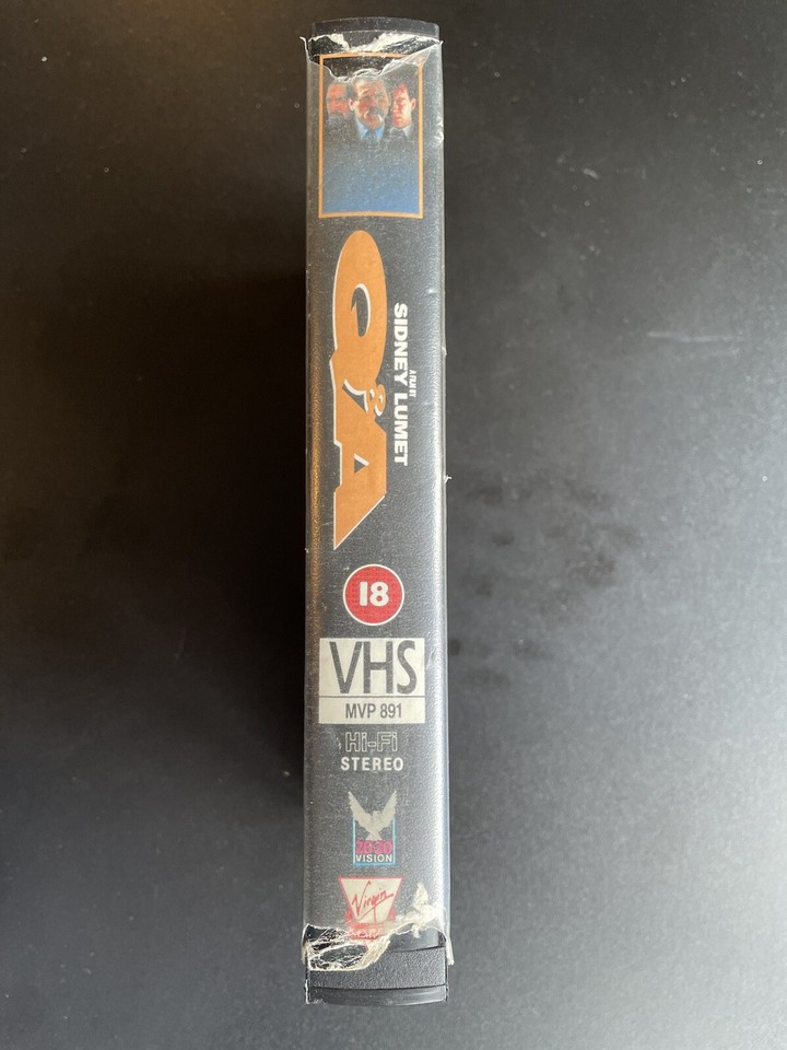 Q & A (VHS) 1990 Big Box, Nick Nolte, Timothy Hutton, Armand Assante ...