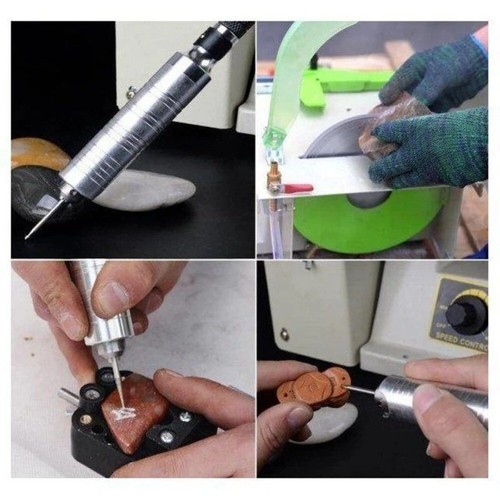 Multi-function Desktop Mini Stone Polisher Grinding Engraving Cutting ...