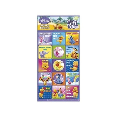 Winnie the Pooh Characters Reward Stickers / One Size Multicoloured ...