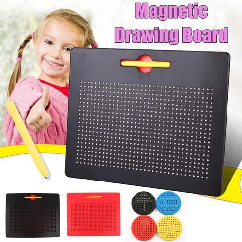 With Magnet Pen Magnetic Drawing Board Magnetic Ball Sketch Pad Tablet ...