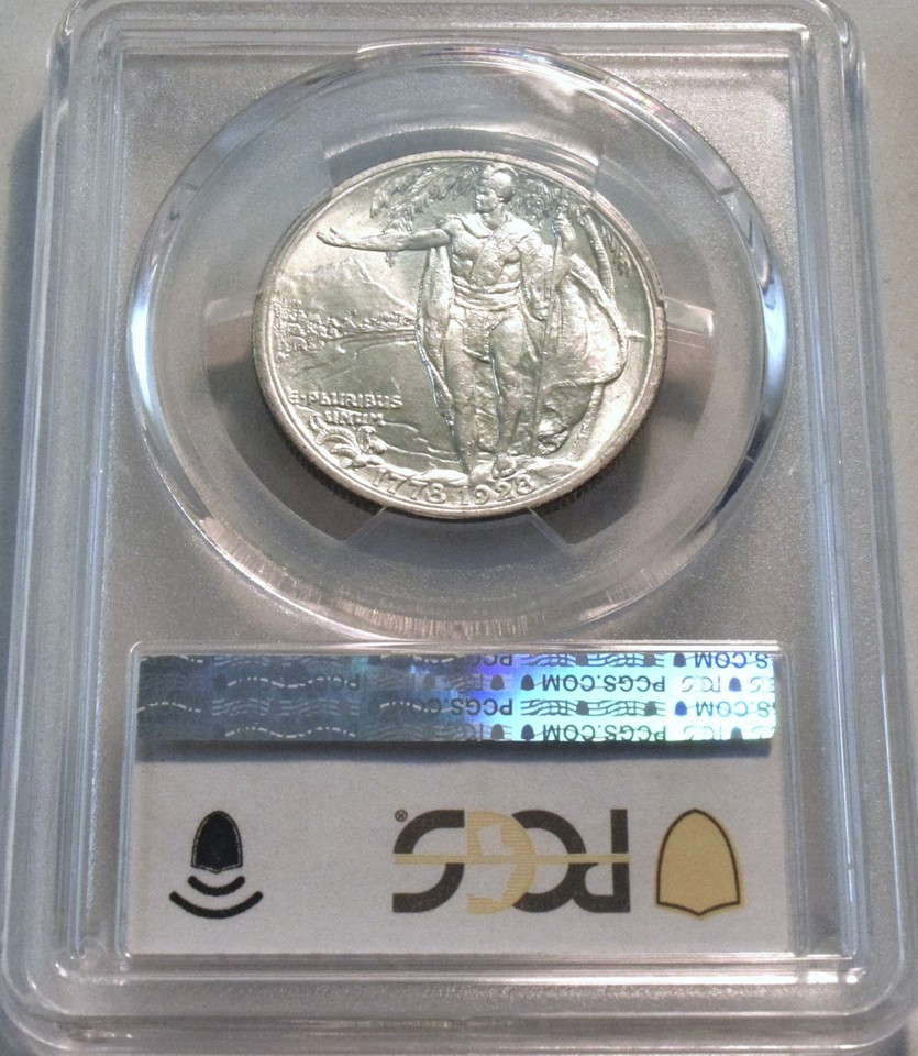 1928 50C PCGS MS 64 Hawaiian Commemorative Silver Half Dollar, RARE ...