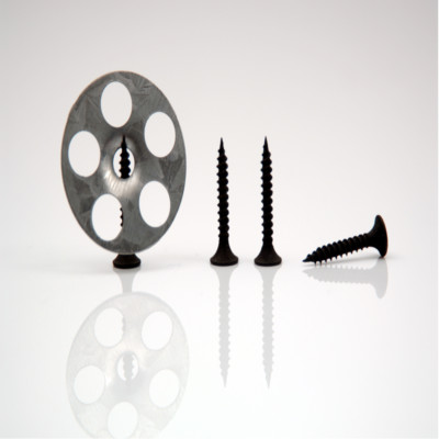 Marmox Wedi Tile Backer Board Screws & Washers Black Plastic 25mm ...