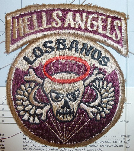 HELLS ANGELS - Patch - Deaths Head Wings - 503rd AIRBORNE - Vietnam War ...