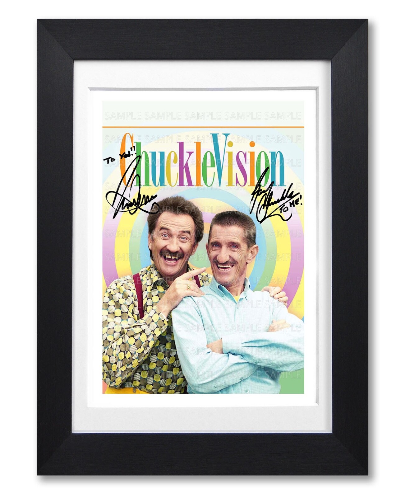 CHUCKLEVISION CAST SIGNED POSTER TV PRINT PHOTO AUTOGRAPH GIFT CHUCKLE ...