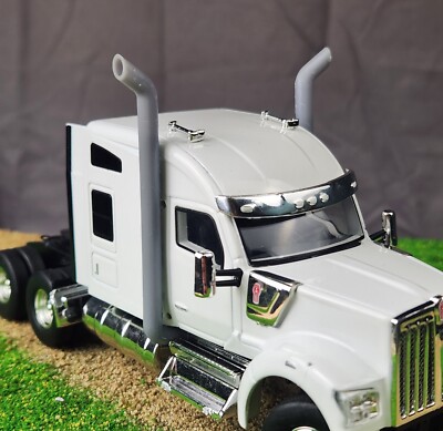 1:50 Scale 3D Printed Semi Truck Bull Horn 9" Exhaust Stacks Pair of 2 ...