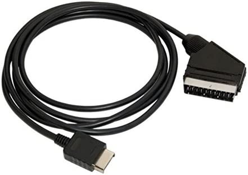 OSTENT Real RGB Scart Cable Cord TV AV Lead for Sony PS1 PS2 PS3 Slim ...