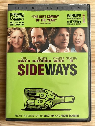 Sideways (DVD, 2005, Full Screen) 24543175902 | eBay